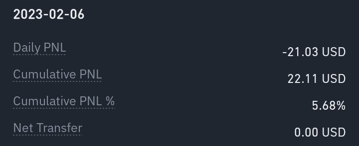 코인 수익률 230206