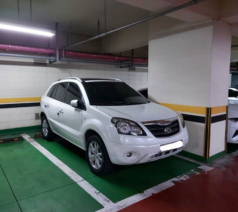 QM5 LE25(가솔린) 스페어타이어 빼는 방법과 무게 측정