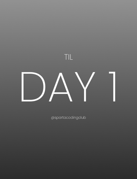 [TIL] 내배캠 Day1