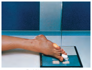 Toe LAT projection, 발가락 Lateral 촬영법