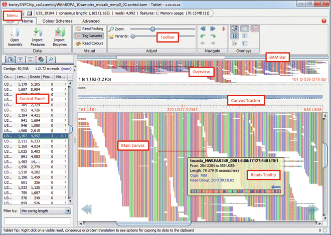 [NGS]SAM/BAM ~ align ~ tablet/VCF format