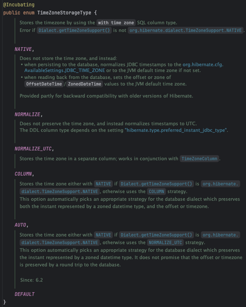 hibernate 6.2 timezone 이슈 — Rabbit in the Moon