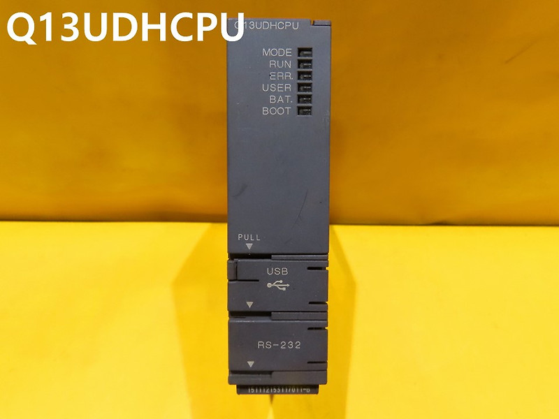 미쓰비시 Q13UDHCPU 시리얼15 PLC 중고 자동화부품