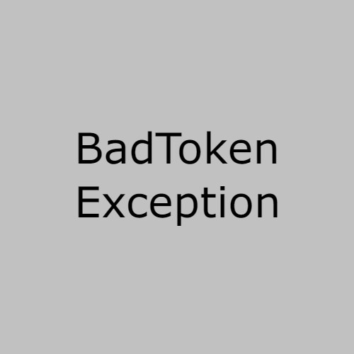 Windowmanager Badtokenexception
