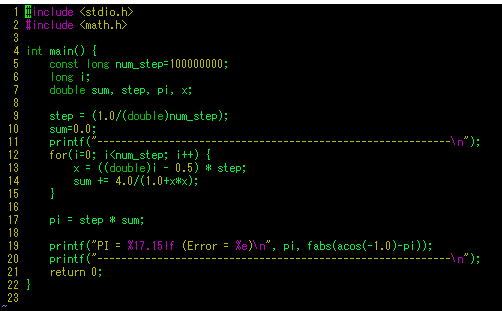 openmp - 17. pi계산에서의 병렬화를 통한 성능 개선 :: 집밖은 위험해~