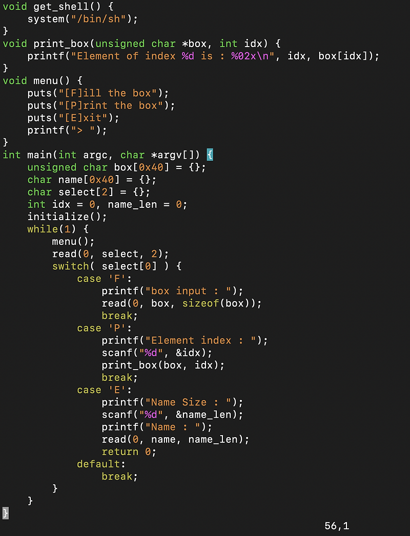 [dreamhack] level 2 ssp_001