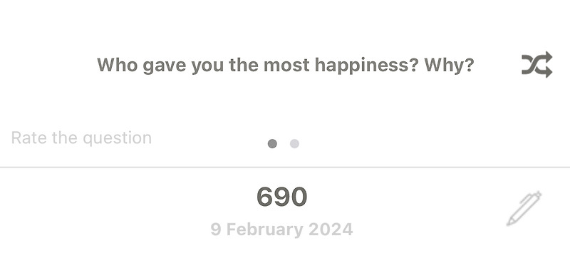 Question Diary 240209FRI: Q690