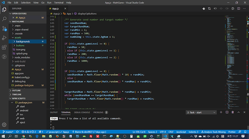React Native Stopwatch Timer