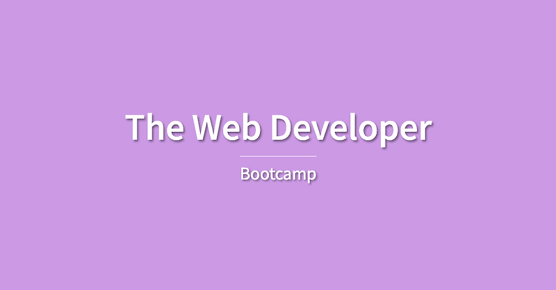 [The Web Developer Bootcamp 2024] section 3: HTML 기초