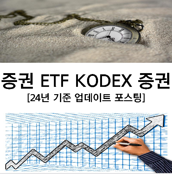 증권 ETF KODEX 증권 배당금 및 종목분석 24년 업데이트