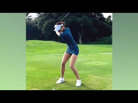 KLPGA 프로 김가형 미녀골퍼의 퍼펙트한 최신 골프기초스윙!