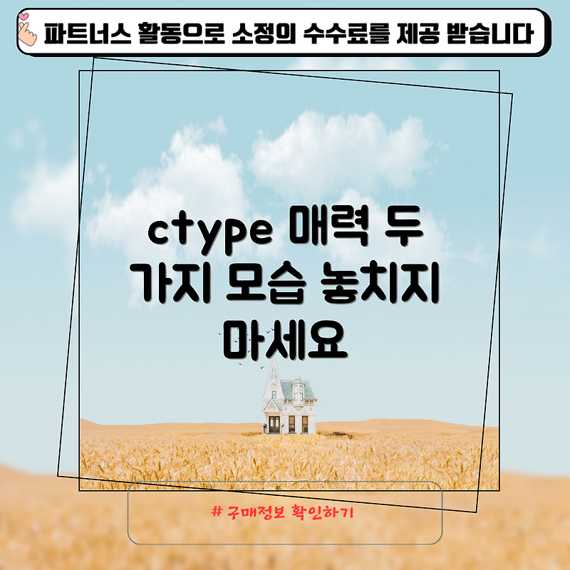 믿을 수 없는 ctype듀얼젠더의 매력에 빠져보세요!