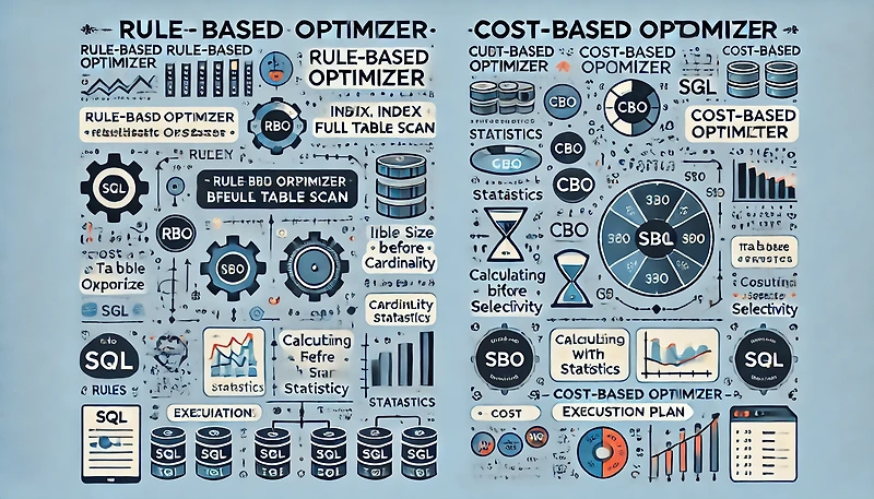 RBO(Rule-Based Optimizer) vs CBO(Cost-Based Optimizer)