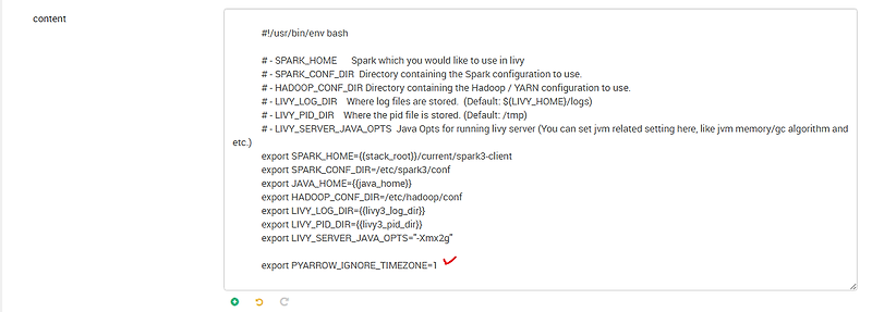 [PySpark3] UserWarning: 'PYARROW_IGNORE_TIMEZONE' environment variable was not set. It is ...