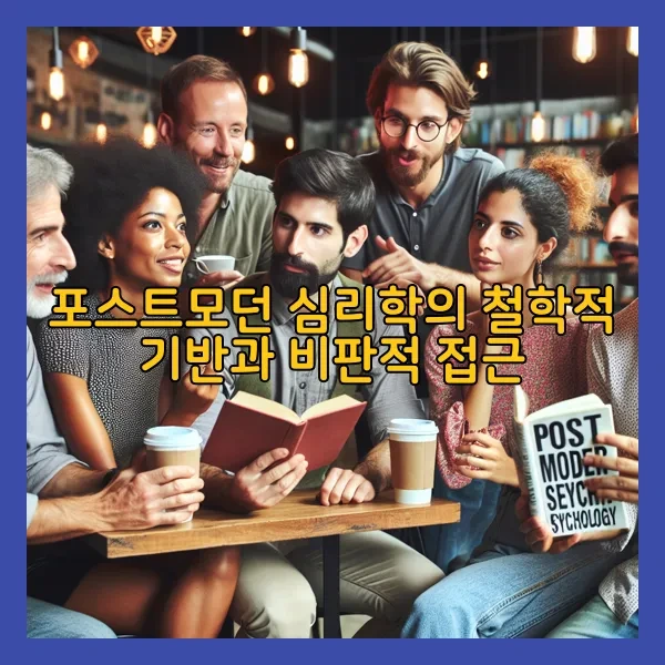 포스트모던 심리학의 철학적 기반과 비판적 접근