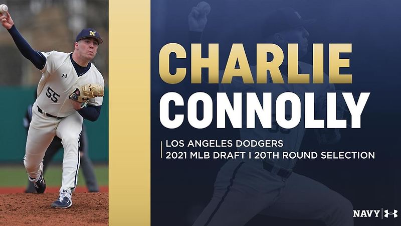 LA 다저스의 2021년 드래프트 20라운드 지명자인 찰리 코널리 (Charlie Connolly)