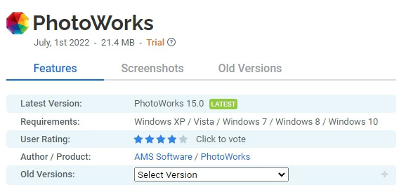 PhotoWorks 무료 다운로드