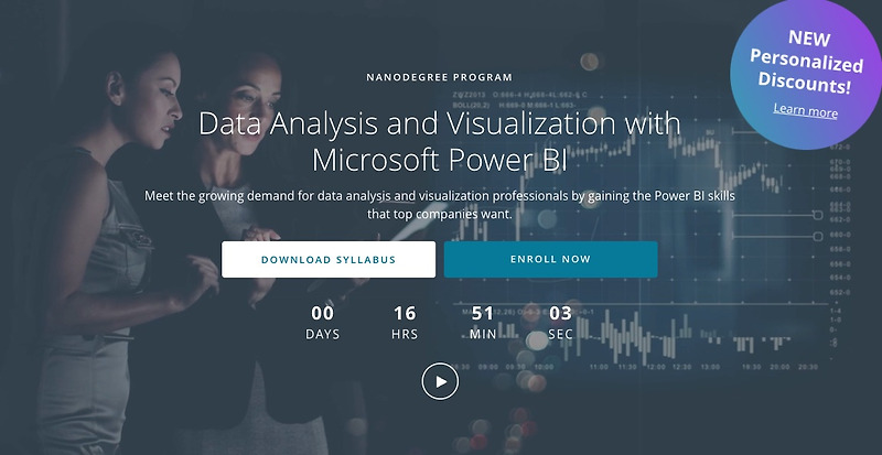 0. Udacity - Data Analysis and Visualization with Microsoft Power BI Nanodegree Program을 시작하며