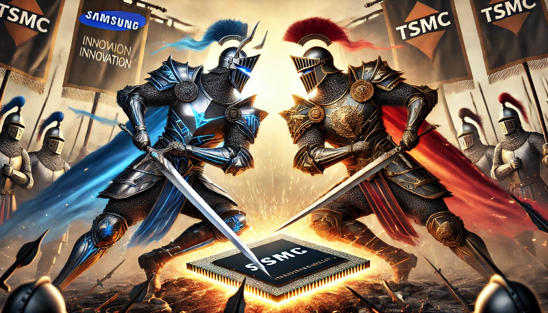 삼성의 고민: TSMC와의 치열한 파운드리 경쟁