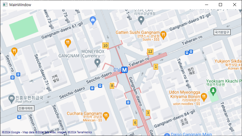 WPF - GMap — 윤윤, DEV