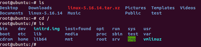 Linux 기본 명령어들 ( pwd, cp, cd, ls, mkdir, rm, mv, root 디렉토리 )