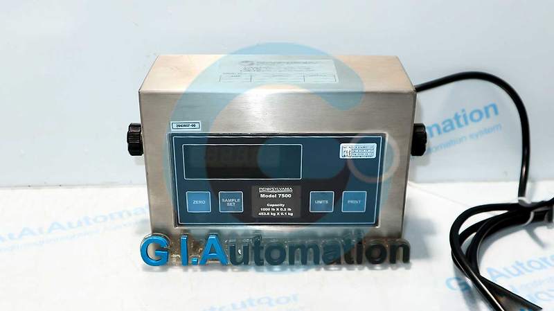 PA Scale, PENNSYLVANIA 7500 Class III, Controller, 단종품 구매 및 수리, 지아이오토메이션(주)
