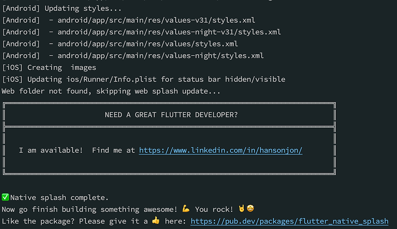 flutter_native_splash