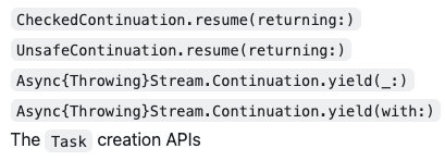 Swift 6 - sending parameter and result values :: iOYES