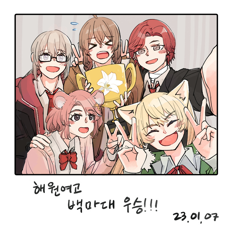 230522_Mon. 쓸 일이 너무 많다 - Barley Bird's Illustration