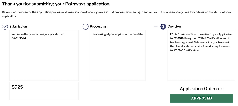 [USMLE] PATHWAY 1 신청 후기 및 ECFMG CERTIFICATE 수령