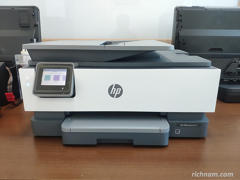 HP OFFICEJET 8020/8022/8025 제품소개, 출력속도 정보