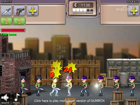 건록스 갱 워즈 (GUNROX Gang Wars) - 플래시게임 | 와플래시 아카이브