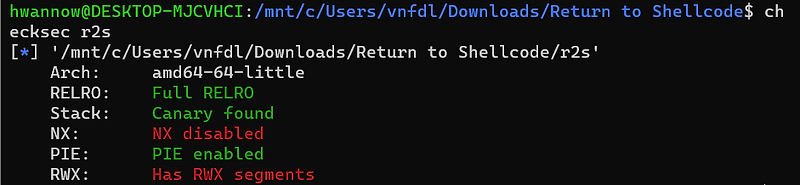 [드림핵/워게임] Return to Shellcode