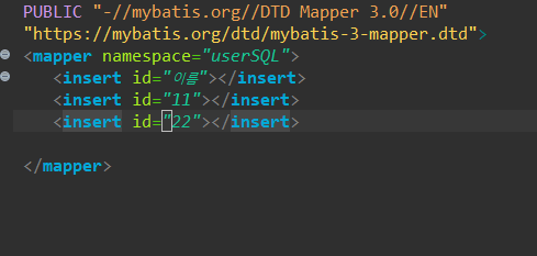 Error, Error parsing Mapper XML. The XML location is 'mapper/userMapper.xml'. Cause: org.apache ...