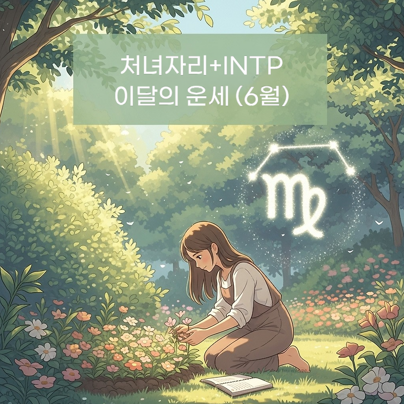 [처녀자리+INTP] 6월의 운세: 논리와 행운의 협업 – 주도권을 쥘 때