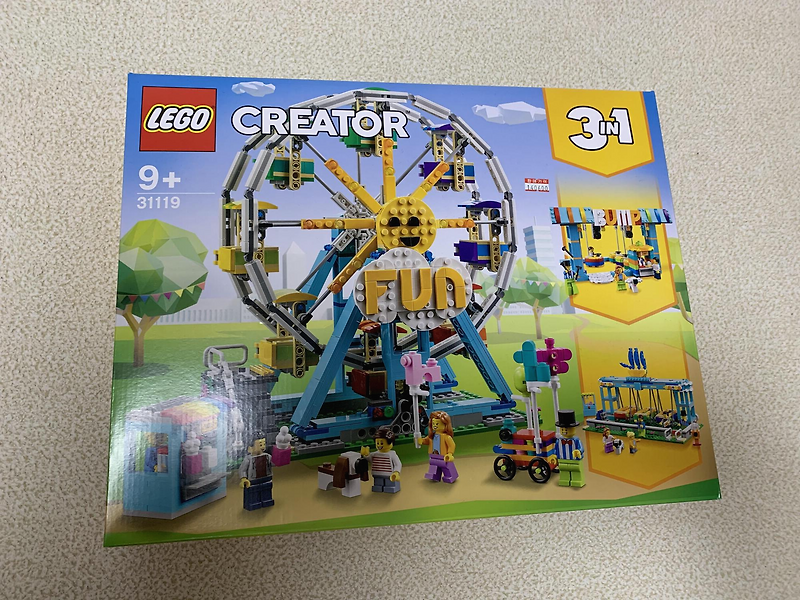 [레고 31119][CREATOR] 대관람차 3 in 1(Ferris Wheel)