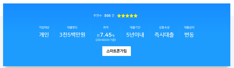NHBank 금융상품몰 사용법 및 통합검색