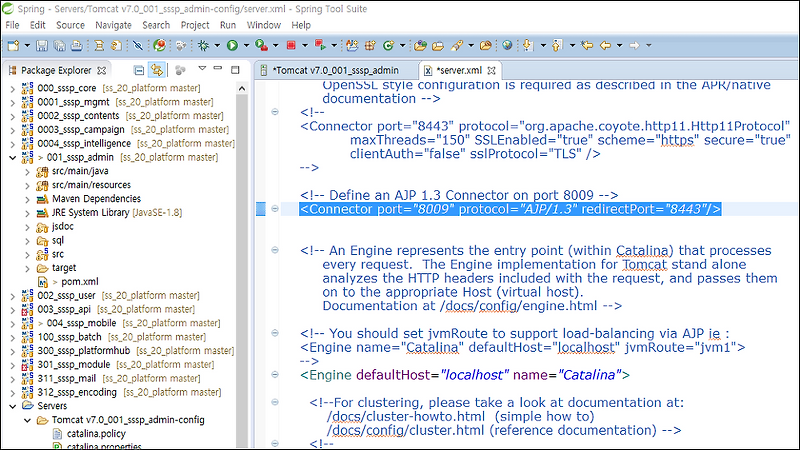 [java/spring] eclipse에서 xml 파일에 주석처리하는 단축키 사용하기