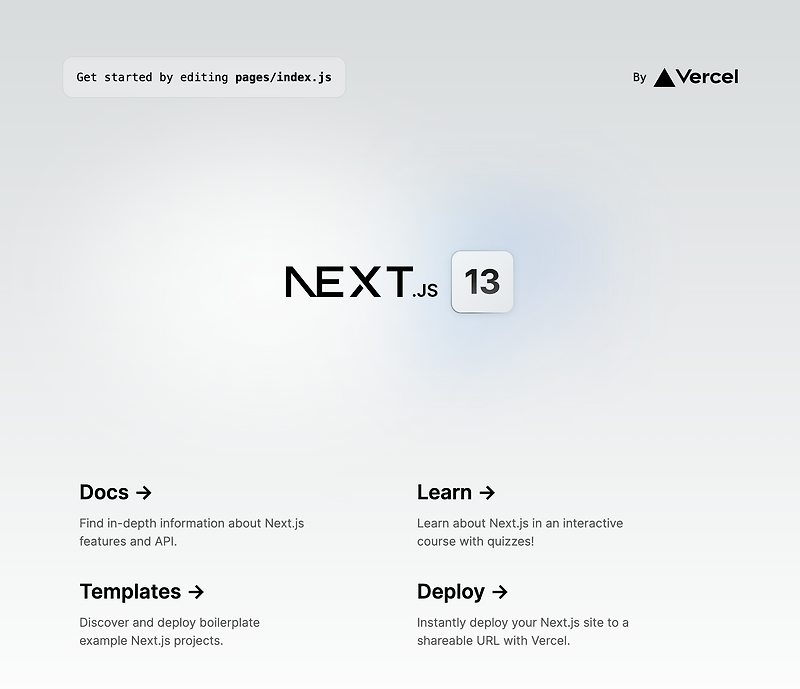 [Next.js] Next.js 프로젝트 시작하기