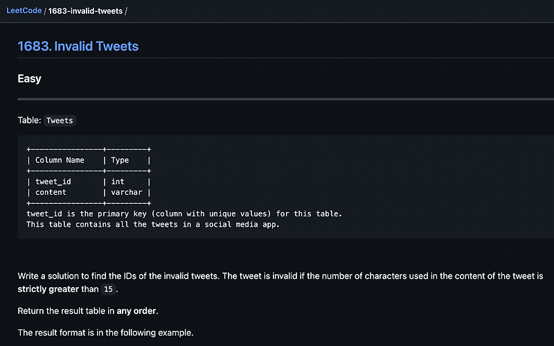 [MySQL] 문자열 길이 CHAR_LENGTH, LENGTH (LeetCode 1683)