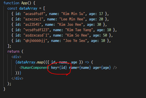 Warning: Each child in a list should have a unique "key" prop.