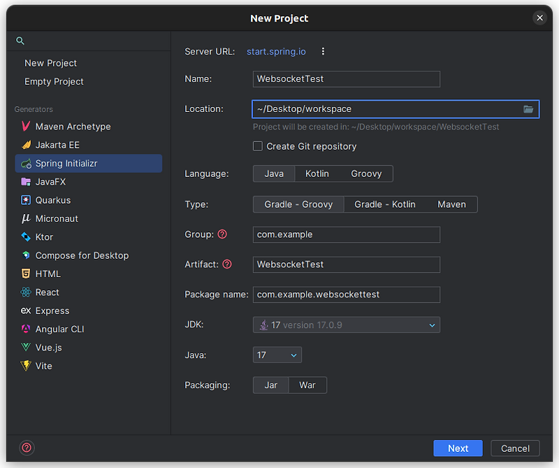 [SpringBoot] Websocket을 활용해 Chatting 기능 만들기 2 - 기역니은디귿