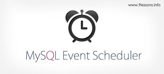 MySQL Event Scheduler 생성 절차