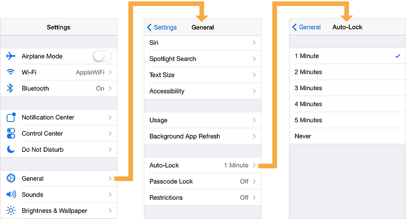 ViewController의 화면전환
