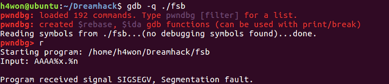 [Pwnable] Format String Bug