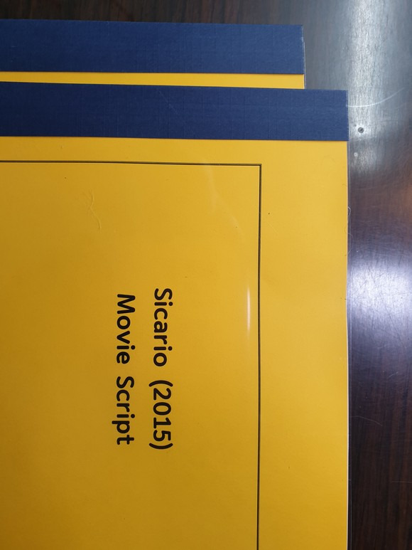 영화/미드대본(Movie Script) 자료 몰 :: Sicario (2015) 시카리오 - 암살자의 도시 영화영어대본 제본