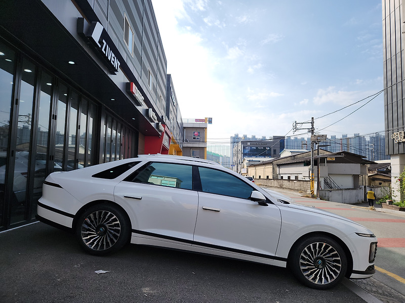 그랜저GN7 쉐이빙 프레임 리스 대구 지벤트RV90 :: OTL