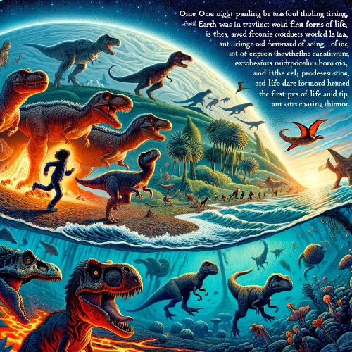 A Tale of Minu's Dream: A Journey Through Time: From Earth's Birth to ...