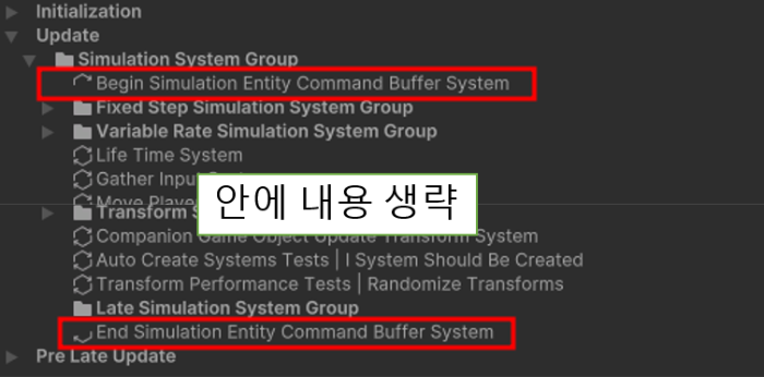 UNITY DOTS - Entity Command Buffers 에 대해 알아보자. :: 게임 제작, 리뷰 등