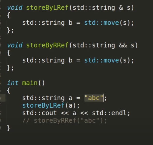 std::Move, perfect forwarding - ①